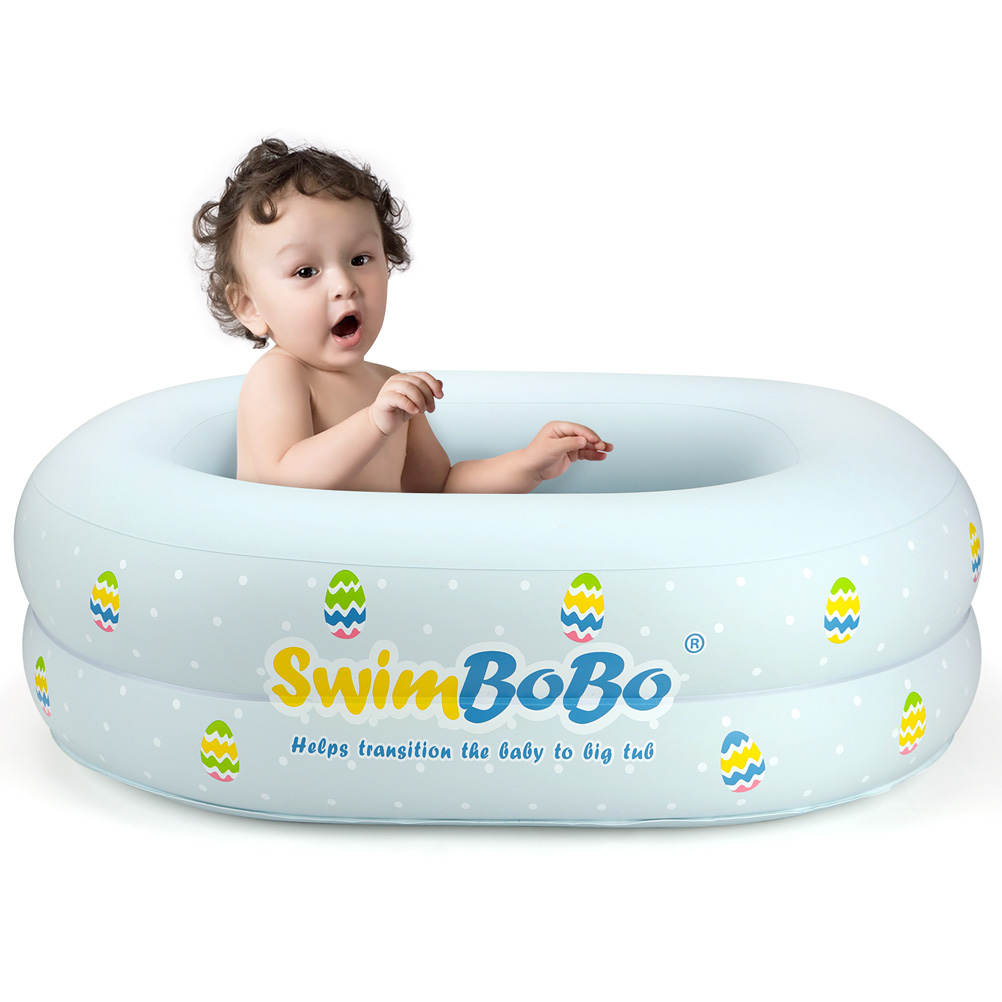 Inflatable Pool Baby Swim Pool Children Basin Portable Bathtub Indoor ...
